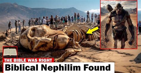 Christian Motivation Scientists Discover Giant Nephilim Bones The