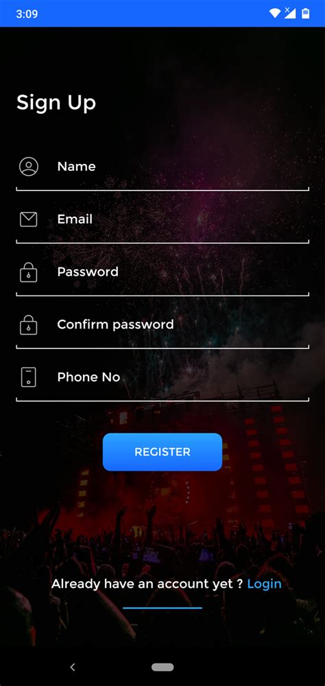 Android Event App Create Event Booking Event By Viaviwebtech