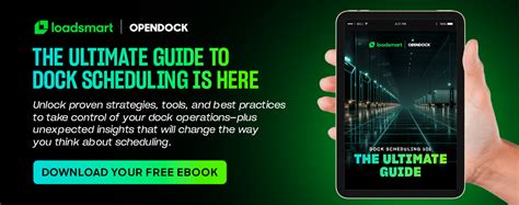 The Tech Behind A Dock Appointment Scheduling System Opendock