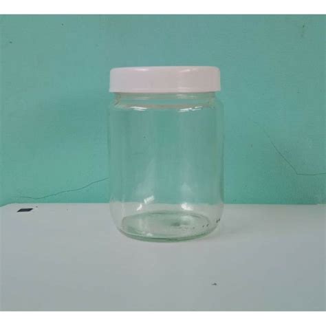 Jual Botol Kaca Jar 250ml Dan Tutup Plastik Putih Shopee Indonesia