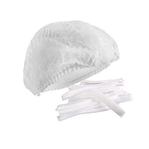 GORRO DESECHABLE CLIP COFIA BLANCA 100 Unidades Industrial Raptor