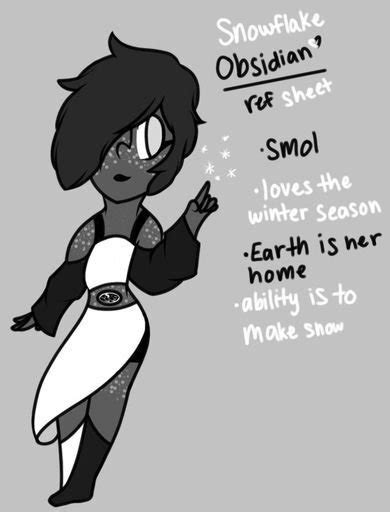 SnowFlake Obsidian Wiki Steven Universe Amino