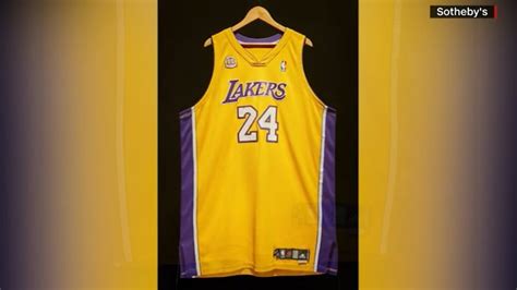 Iconic Kobe Bryant Jersey Up For Auction