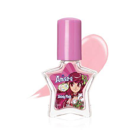 Amara Winx Nail Polish Shiny Pink Rajasusu