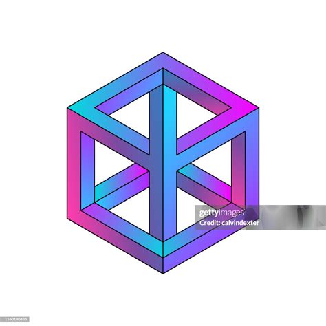 Impossible Geometry Shape High Res Vector Graphic Getty Images