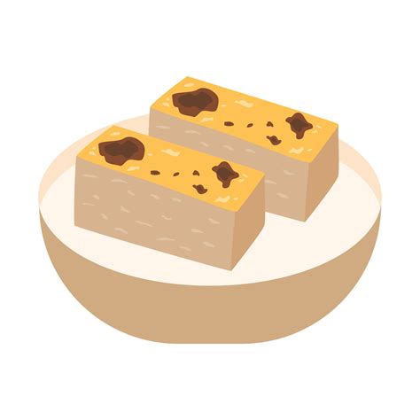 Filipino Dessert Bibingka Food Illustration 43194612 Vector Art At Vecteezy