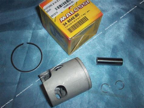 Piston MALOSSI mono segment Ø40mm axe 10mm pour kit 50 MHR aluminium