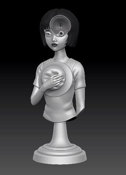 Uzumaki Junji Ito 3d Print Model 3d Model 3d Printable Cgtrader