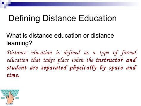Defining Distance Education Ppt