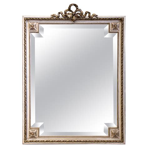 French Style Carved And Gilt Beveled Mirror For Sale At 1stdibs
