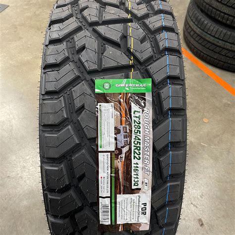 GREENTRAC ROUGH MASTER RT LT 285 45R22 SINGLE TYRE 116 113Q SINGLE TYRE