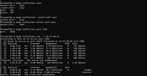 Ken Felix Security Blog HOWTO Run Iperf Client From Fortigates