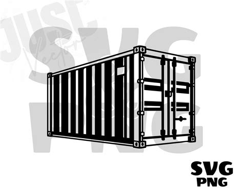 Shipping Container Svg Shipping Svg Container Svg Cargo Container