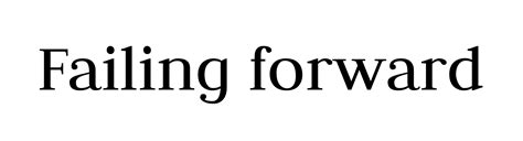 Failing Forward Book Medium