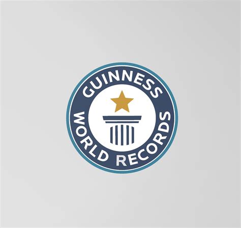 Guinness World Logo Guinness World Records Flag Waving Seamless Loop
