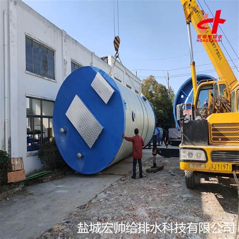市政污水一体化提升泵站 一体化雨水预制泵站 一体化提升泵站厂家 盐城宏帅给排水科技有限公司