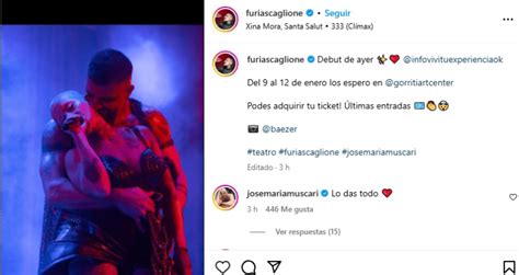 Furia De Gran Hermano Debutó En La Obra Sex Con Una Performance Muy