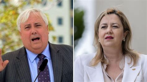 Clive Palmer Slams Palaszczuk After Feds Cancel Central Qld Coal Mine