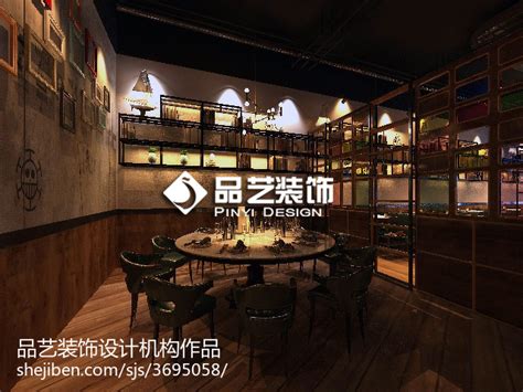 广州潮尚火锅店 牛肉火锅 麻烦香锅店装修设计3159801 设计本装修效果图