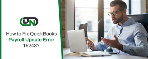 How To Fix QuickBooks Payroll Update Error 15243