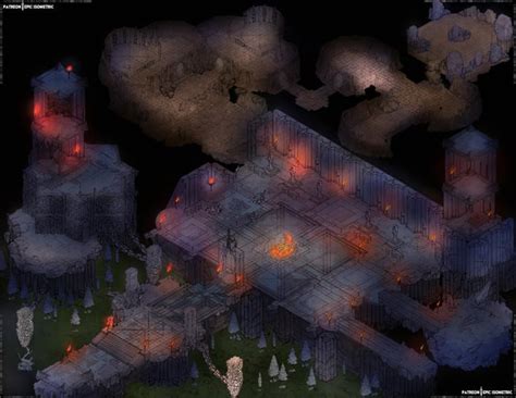 Oc Art Distant Outpost A Great Map For A Weekend Dungeon Encounter