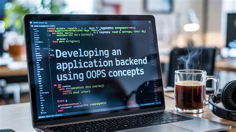 Developing An Application Backend Using Oops Concepts