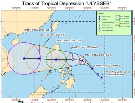 Bagyong Ulysses Pagasa Weather Update November 9 2020