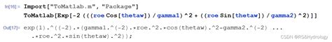 如何将nb公式转换成matlab公式 mathematica转换成matlab csdn博客