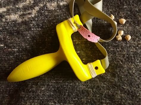 3d Printable 3d Printer Friendly Rambone Slingshot • Made With Creality