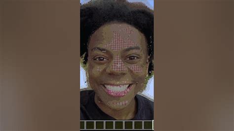 Ishowspeed Minecraft Pixel Artshorts Youtube