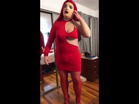 Deanna Cd Doll In Sexy Asymmetrical Dress And Full Body Xhamster