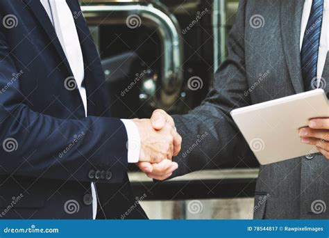 Corporate Businessmen Deal Handshake Concept Stock Image Image Of