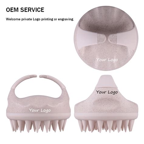 Biodegradable Silicone Hair Scalp Massager Scrubber