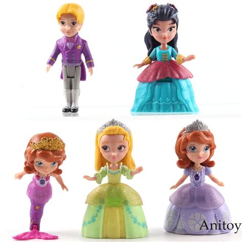 Sofia The First Figure Princess Sofia Amber Hildegard And Prince Pvc