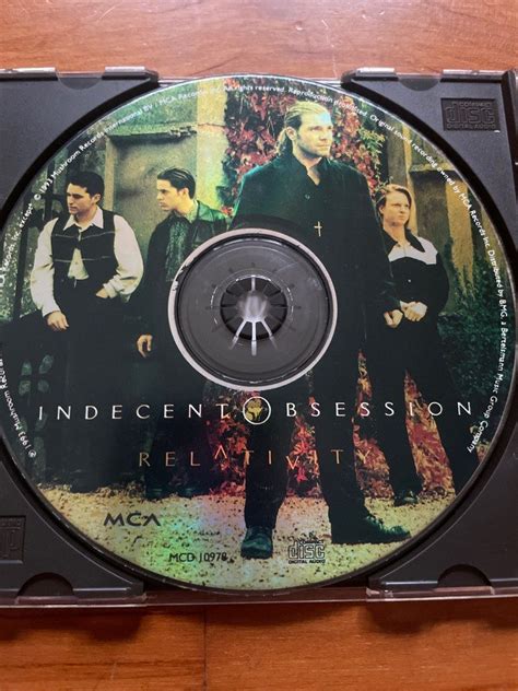 Indecent Obsession Relativity Cd Featuring Lady Rain And Fixing A Broken