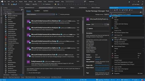 7 اضافة Entity Framwork Youtube