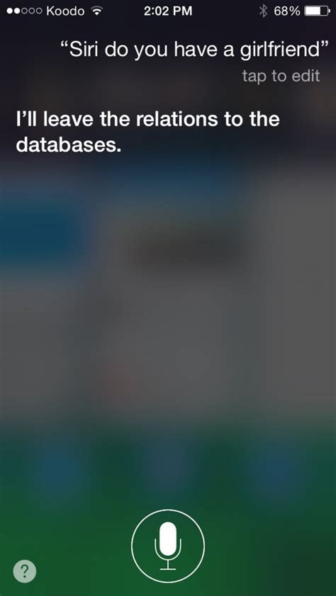 siri makes a sql joke