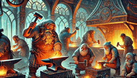 Dwarves Of Norse Mythology Masters Of The Forge The Wicked Griffin