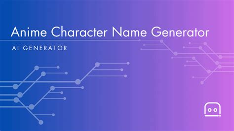 Random Name Generator Anime Anime Character Name Generator Qtwwm