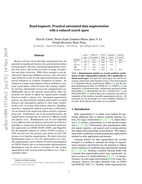 Paper Explained Randaugment Practical Automated Data Augmentation