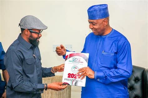 2023 Saraki Picks Pdp Presidential Nomination Form