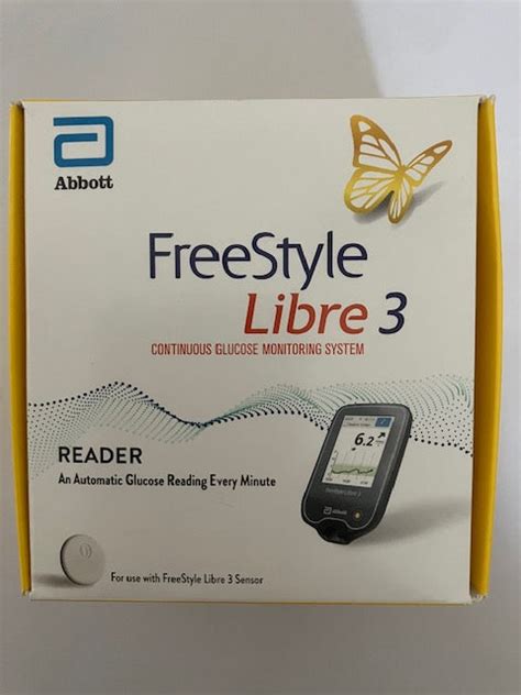 Freestyle Libre 3 Reader Continuous Glucose Monitoring Cgm System