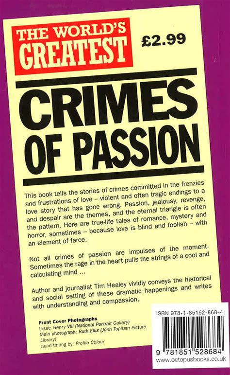 The Worlds Greatest Crimes Of Passion Bookxcess