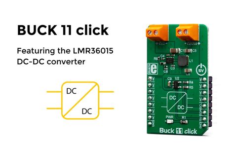Buck 11 Click A High Efficient Step Down Converter Mikroe