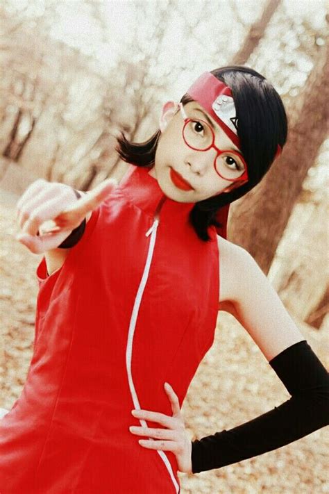 Uchiha Sarada Cosplay Anime Cosplay Uchiha