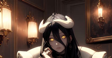 Overlord Albedo Overlord Cleavage Haunted Albedo💀 Pixiv