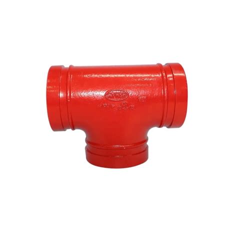 Grooved Equal Tee Fluid Tech