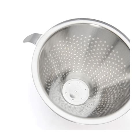 Perforated Stainless Steel Chinese Strainer Ø10cm De Buyer
