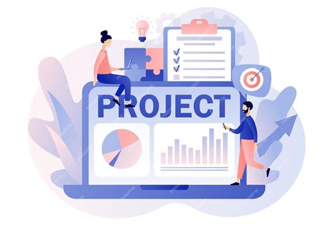 Premium Vector Project Management Marketing Analysis And Development