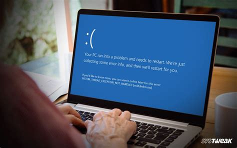 Fixed Systemthreadexceptionnothandled Error